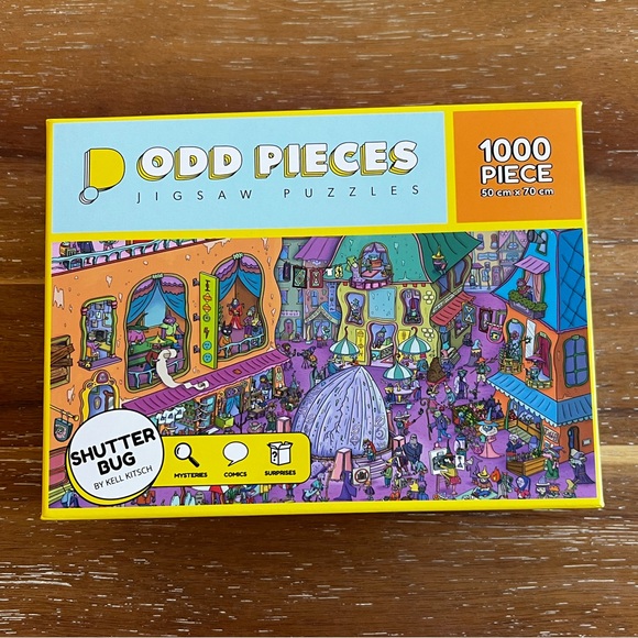 Games | Odd Pieces Jigsaw Puzzle 100 Pieces | Poshmark